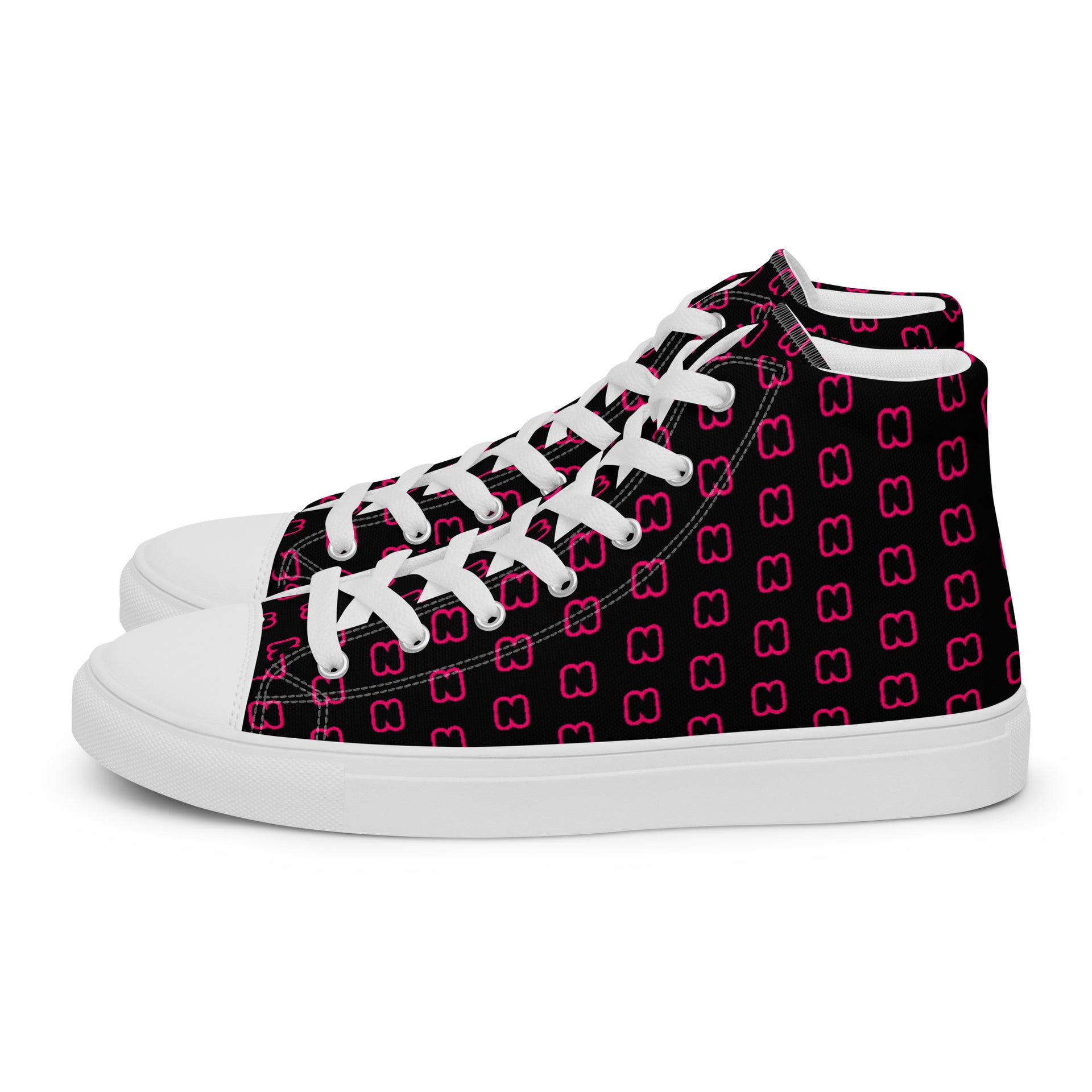 NP4 Limited Edition Men’s High Top Canvas Shoes – Nought Store