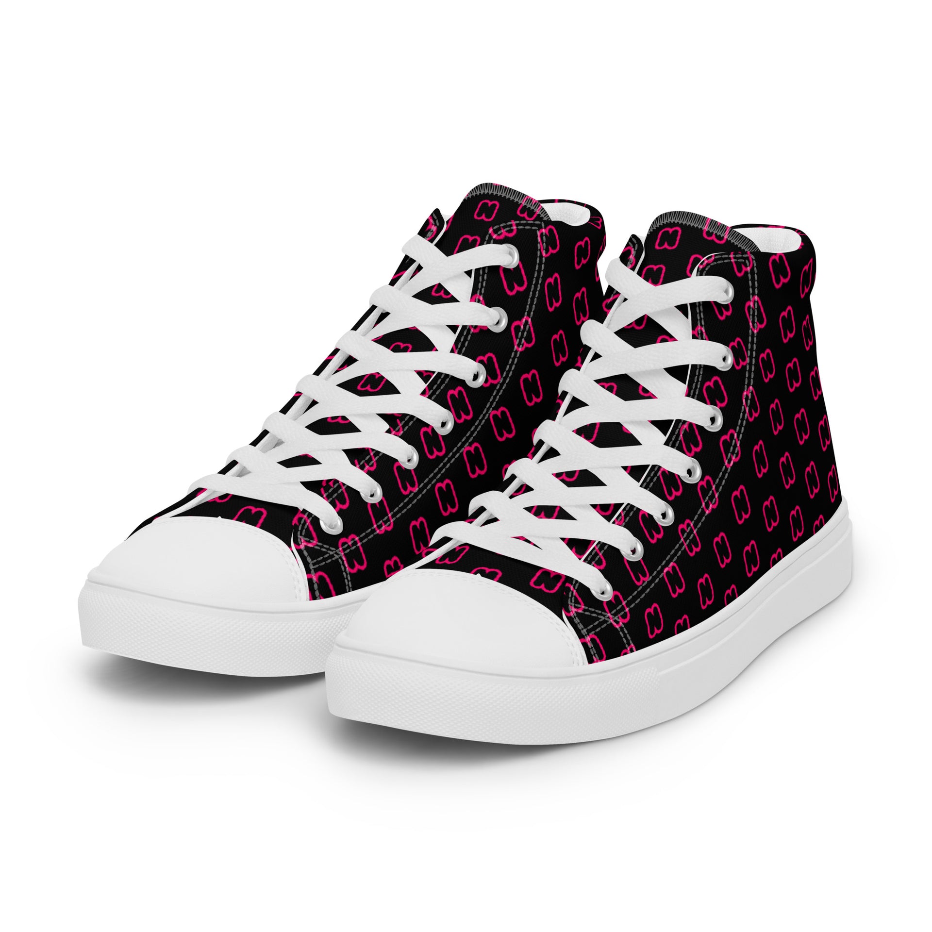 NP4 Limited Edition Men’s High Top Canvas Shoes – Nought Store